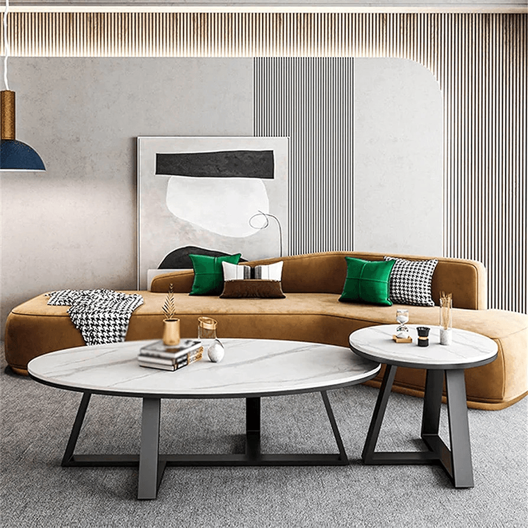 Elegance Corned Marble Center Table – Decorporium