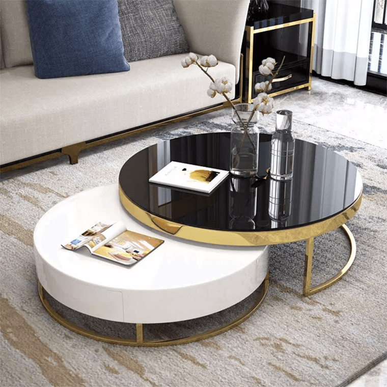Infinity Dual Nesting Center Table – Decorporium