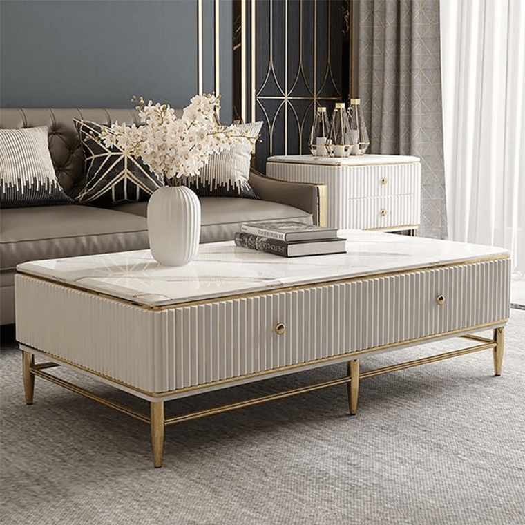 Opulence Ivory Coffee Table – Decorporium