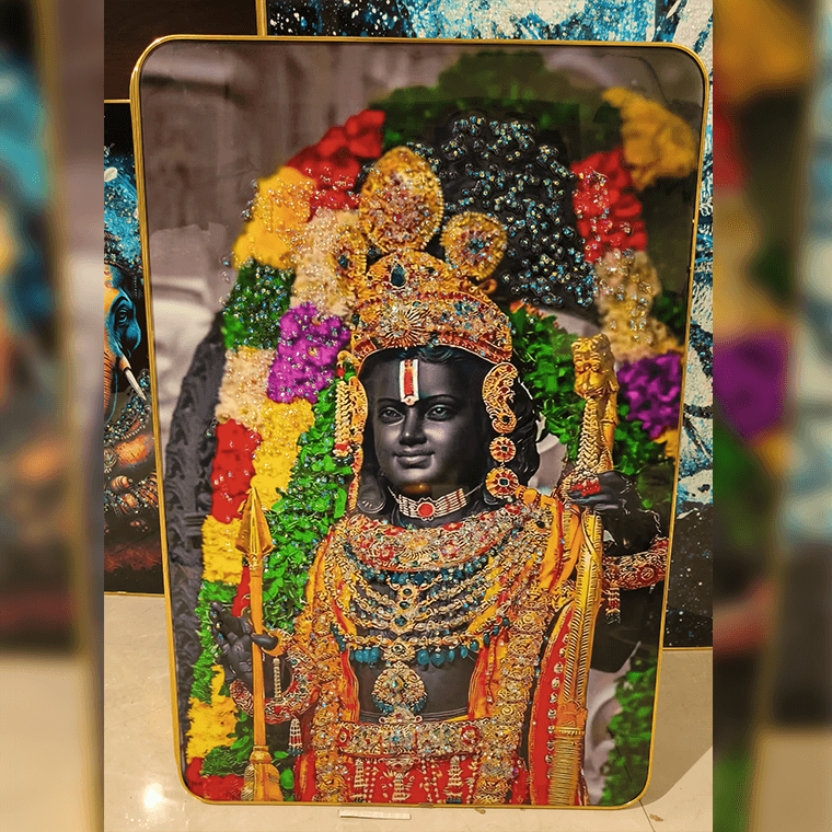Ram Celestial Crystal Painting – Decorporium