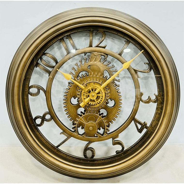 Cosmo Chrono Gearing Wall Clock – Decorporium